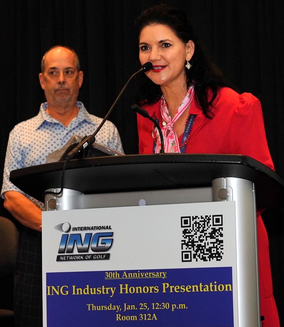 WGD FOUNDER ELISA GAUDET WINS ING BUSINESS AWARD - Womens Golf Day